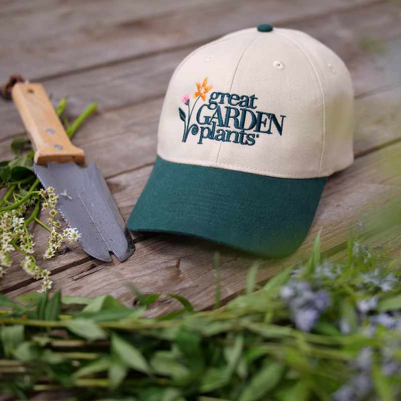 Embroidered Cotton Twill Hat | Garden Apparel – Great Garden Plants